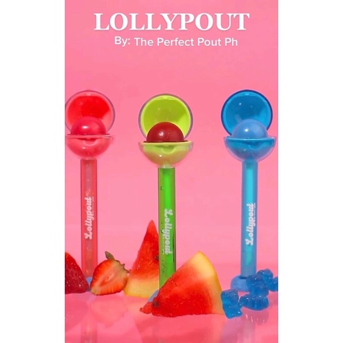PERFECT POUT W/FREEBIE Lollypout, Sol Bff, Paint, Lip Oil, Lip Butter ...