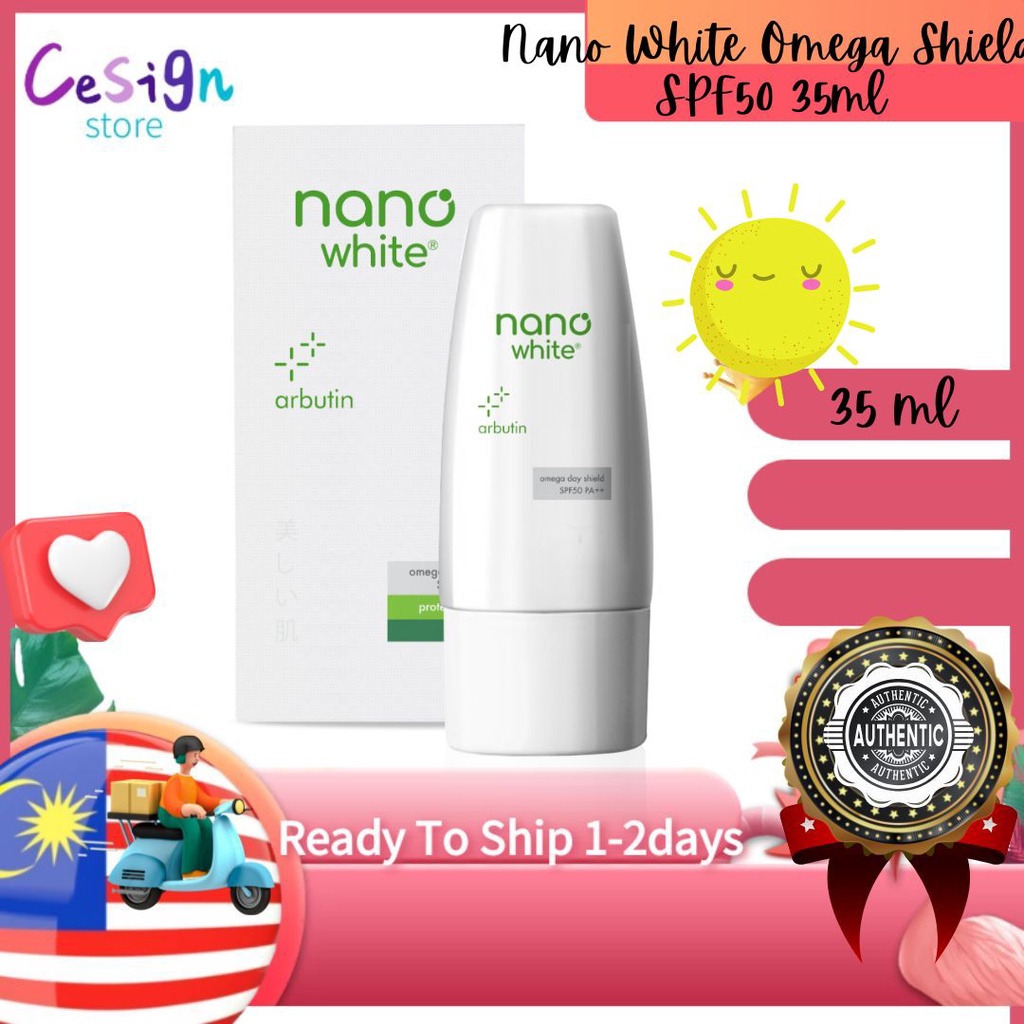 Nano White Omega Shield SPF50 35ml | Shopee Malaysia