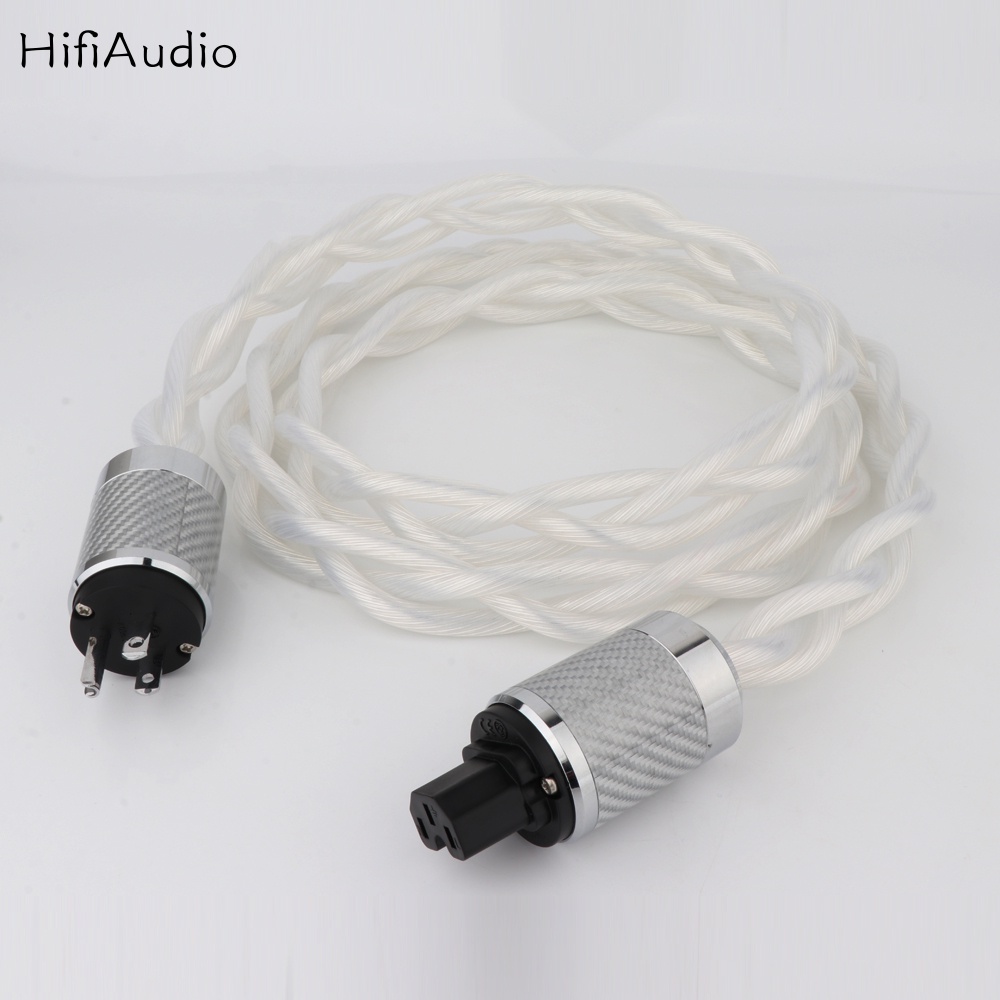 5N OCC single crystal US & EU AC Audiophile audio amplifier DAC filter ...