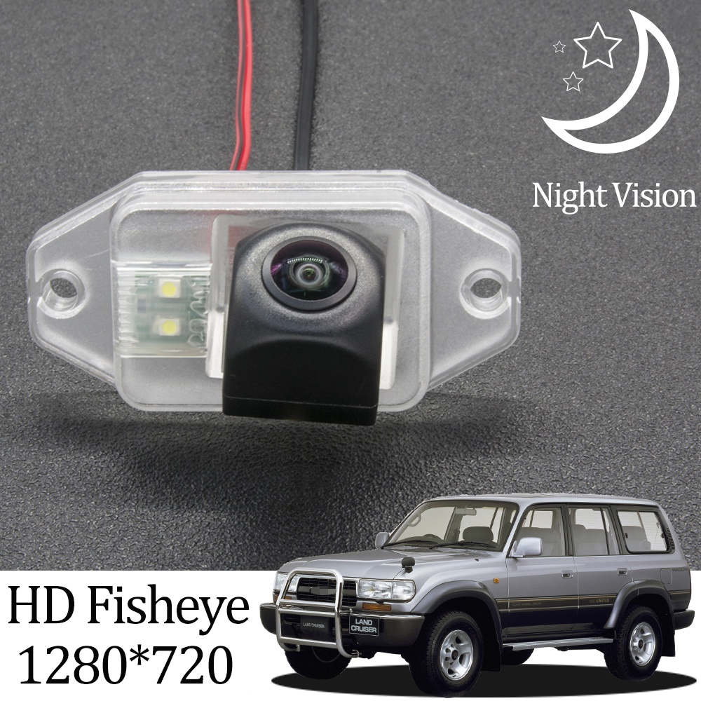 HD Starlight night vision CCD 12V 1280*720 Fisheye Rear View Camera For ...