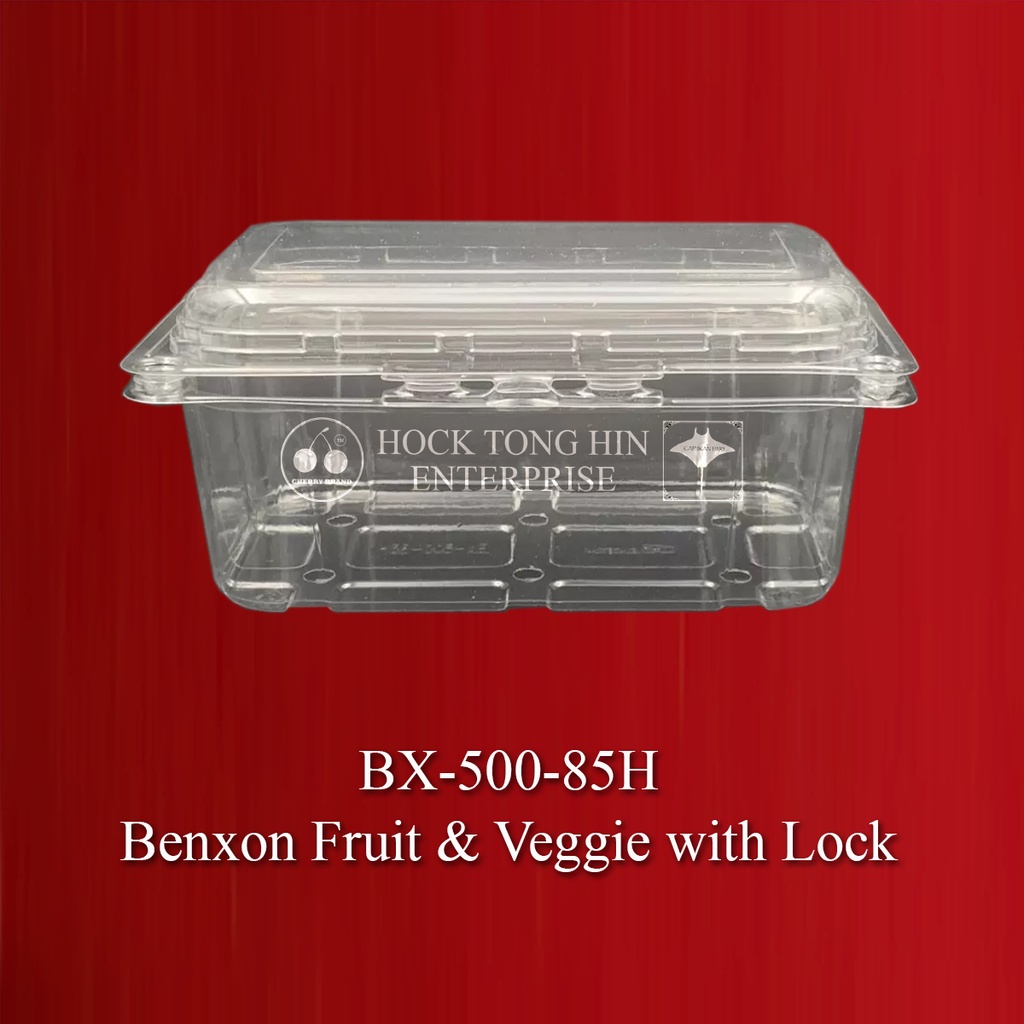 BX-500-85H Benxon Fruit & Veggie Tray with Lock/ Disposable Plastic ...