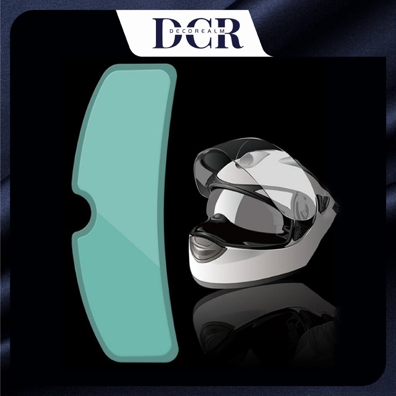 DCR Universal Motorcycle Helmet Waterproof Film Anti-fog Visor Film ...