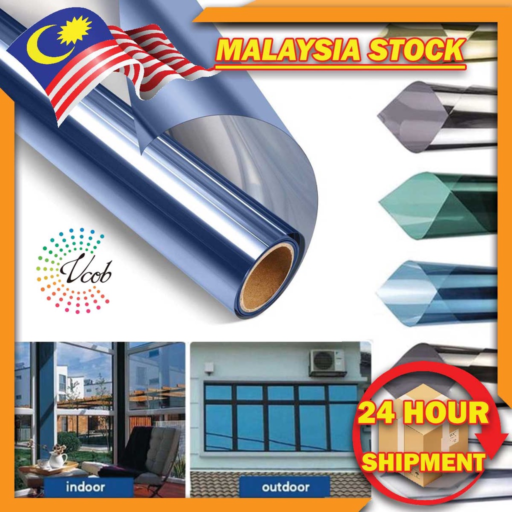 Tinted rumah / Window Film / Siap Potong/ Reflective Film / Mirror Film ...