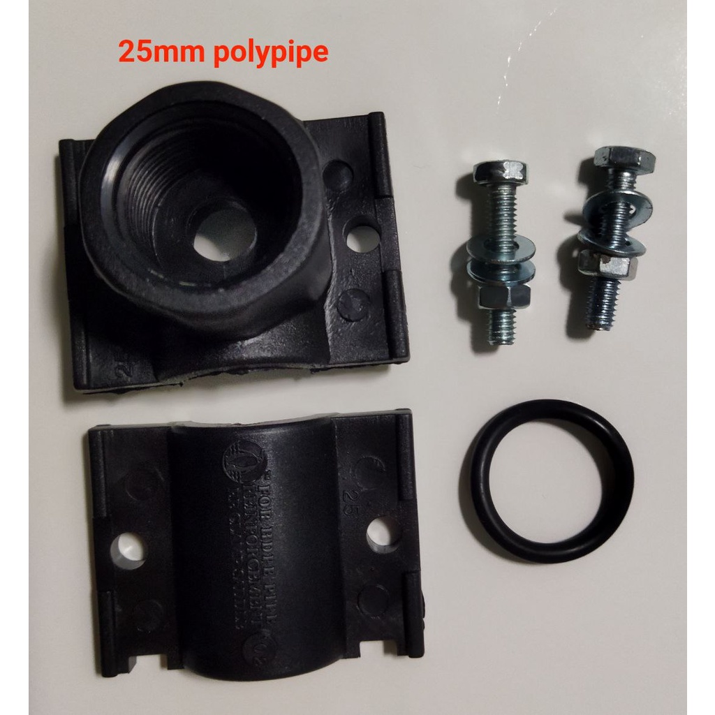 POLY PIPE CLAMP SADDLE ( PENGAPIT PELANA PAIP POLI ) 25 MM / 32 MM ...