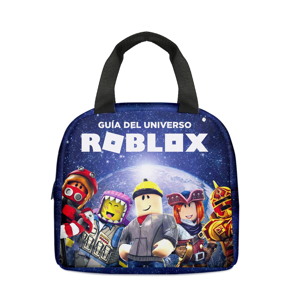 Roblox Surrounding Hand Lunch Lunch Bento Bag Thickened Aluminum Foil Warming Picnic Bag Cartoon