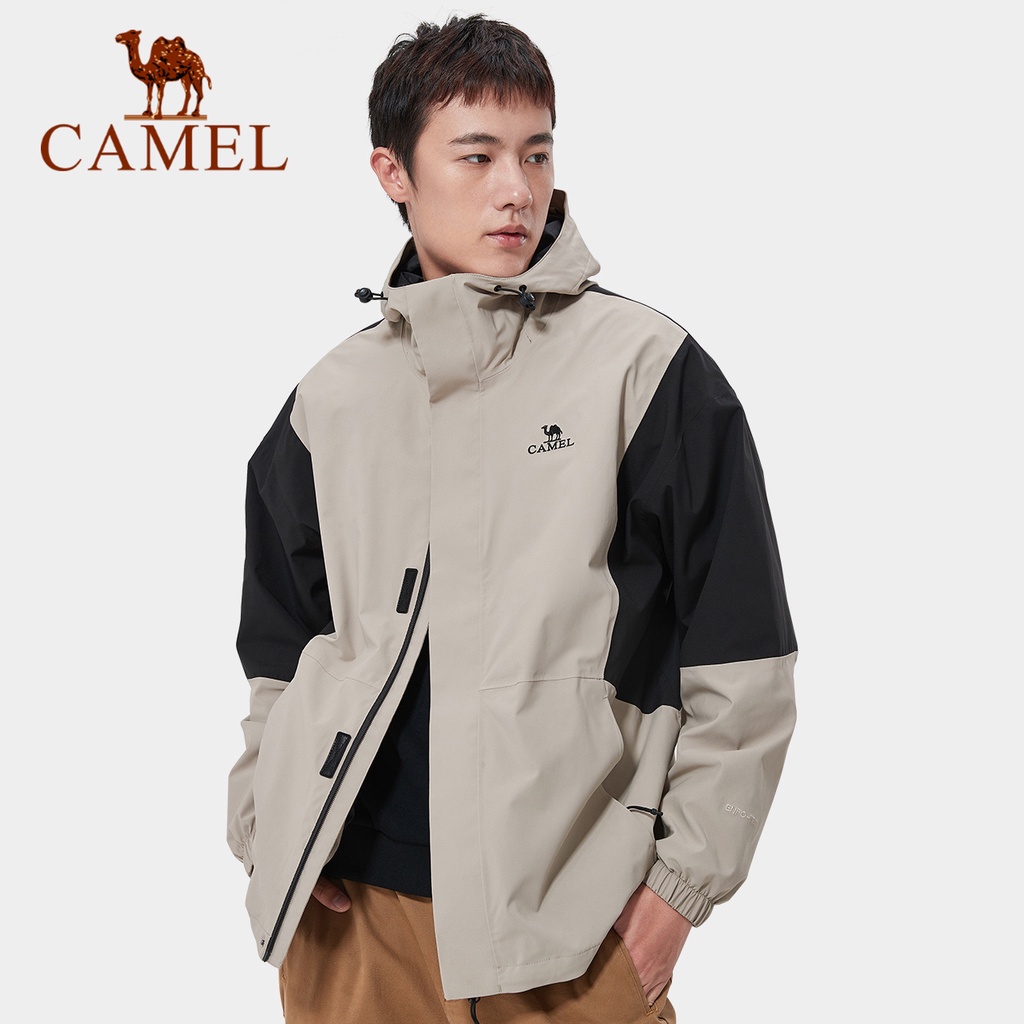 CAMEL windbreaker men's and women's fashion matching casual jacket ...