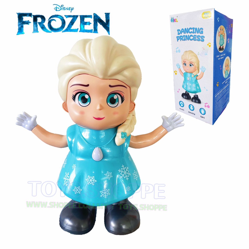 Frozen Elsa Anna Snow White Princess Dancing Dance Robot Toys Girl ...
