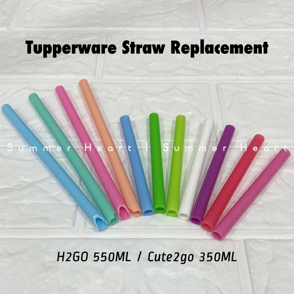 Tupperware Straw Replacement for H2GO 550ml / Cute2go 350ml -1PC ...