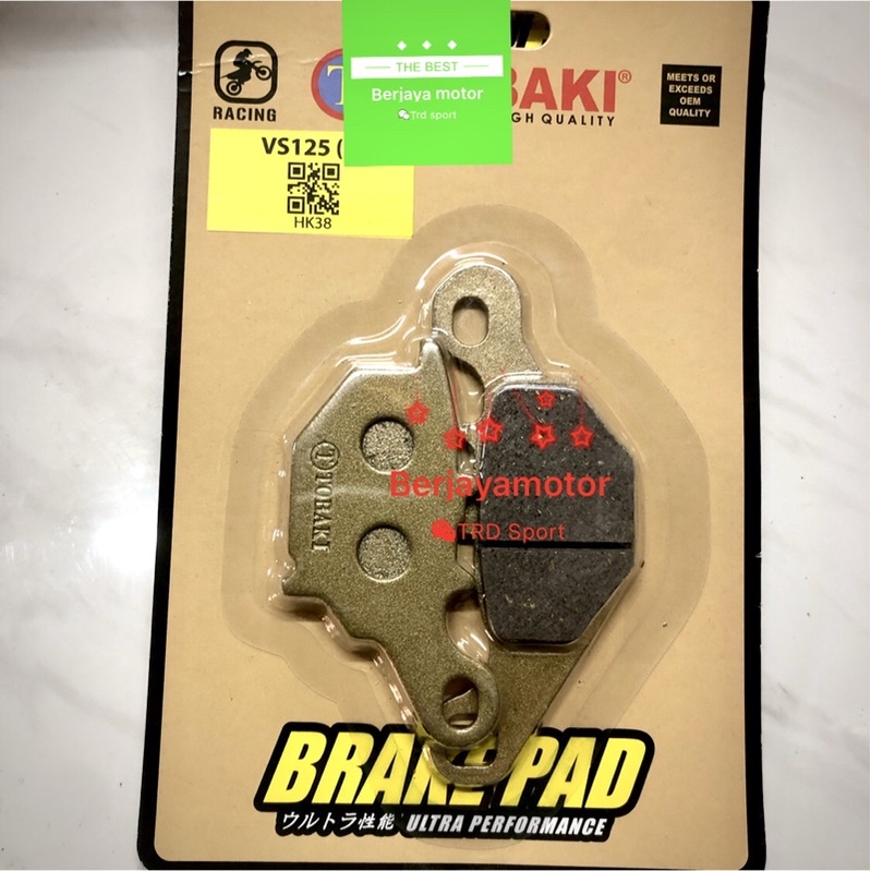 brake pad front suzuki shogun/vs125 /v100 tobaki | Shopee Malaysia