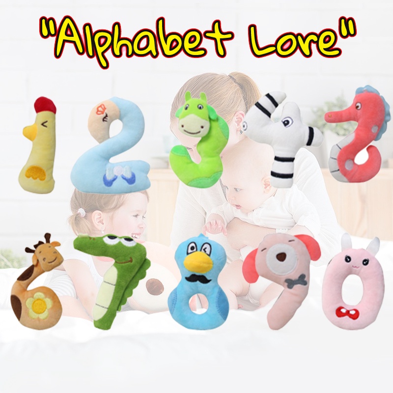 Alphabet Lore Number Blocks Doll Soft Squishy Baby Kids Decor | Shopee ...