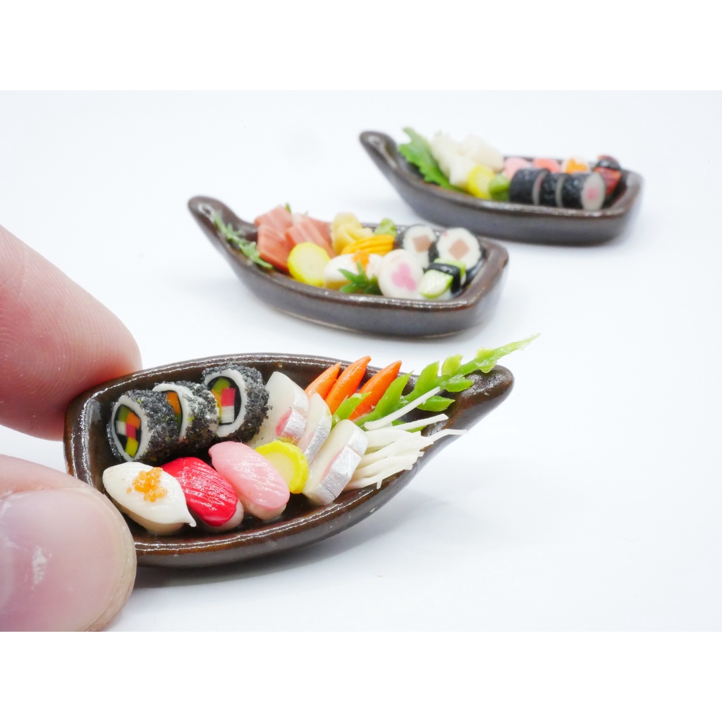 Mini Sashimi Boat Sushi Food Japanese Items | Shopee Malaysia