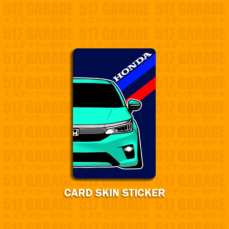 HONDA CITY GN2 - ATM CARD STICKER - BANK CARD STICKER - STICKER KAD ...