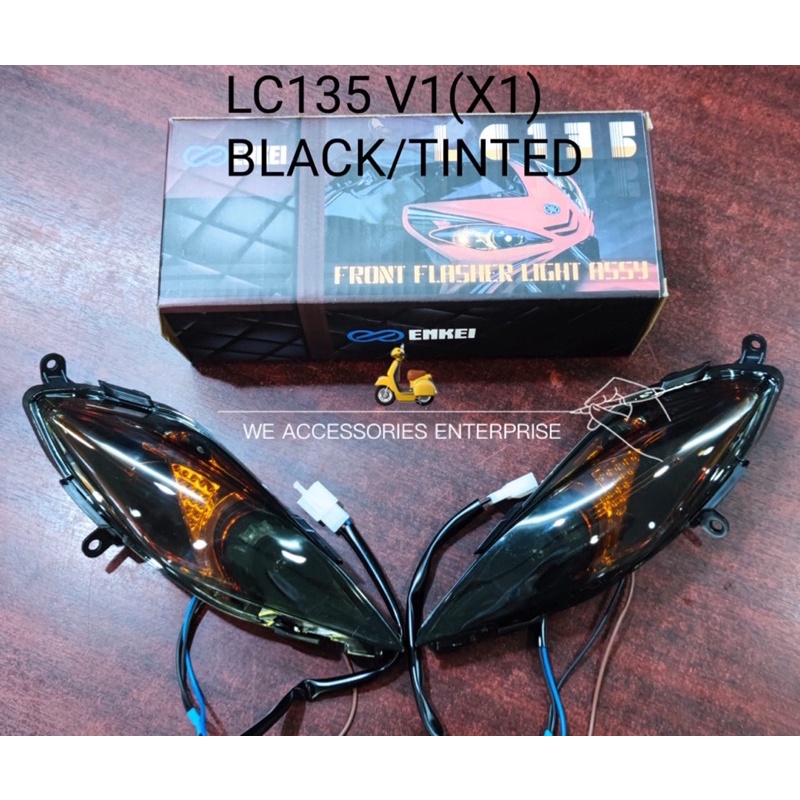 LC135 V1 ENKEI (X1)FLASHER CRYPTON FRONT SIGNAL ASSY | Shopee Malaysia