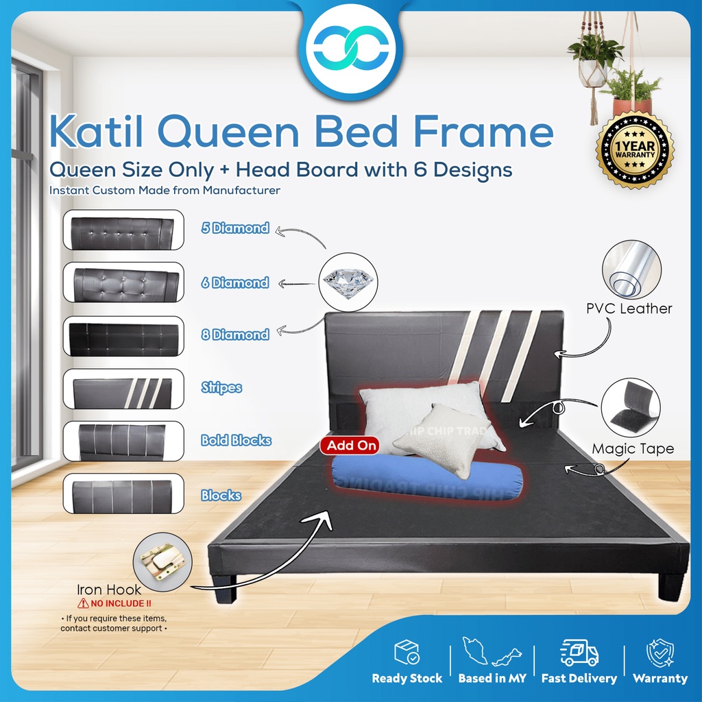 Divan Queen Size Divan Bed Frame Katil Queen Saiz Murah Bed Frame Queen ...