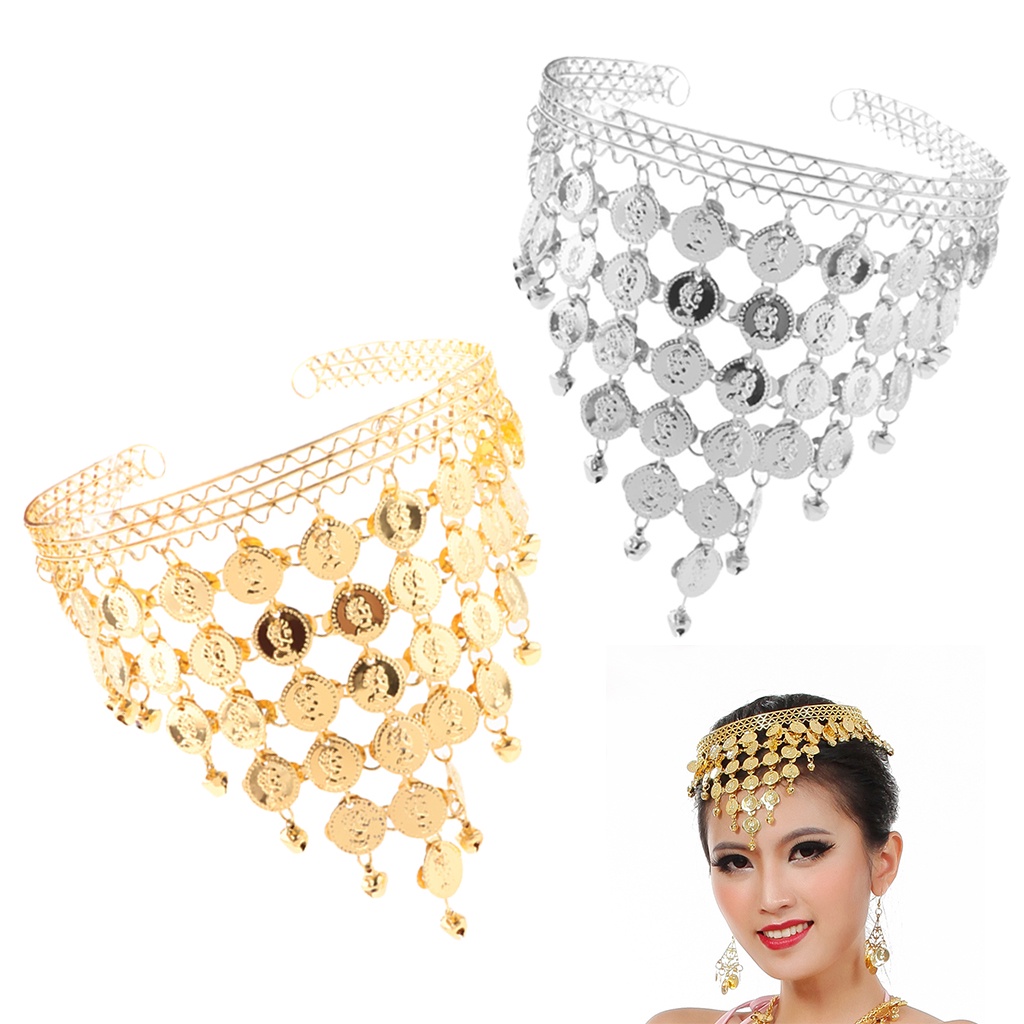 Belly Dance Tribal Headband Jewelry Festival Costume Headdress | Shopee ...