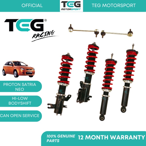 🔥BOLEH SERVICE🔥 Satria Neo TEG RACING Adjustable Absorber Set Hi Low ...
