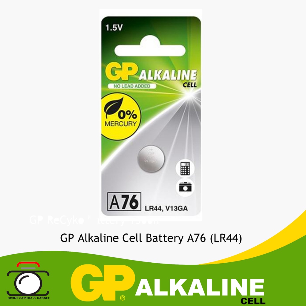GP Alkaline Cell Battery A76(LR44) | Shopee Malaysia