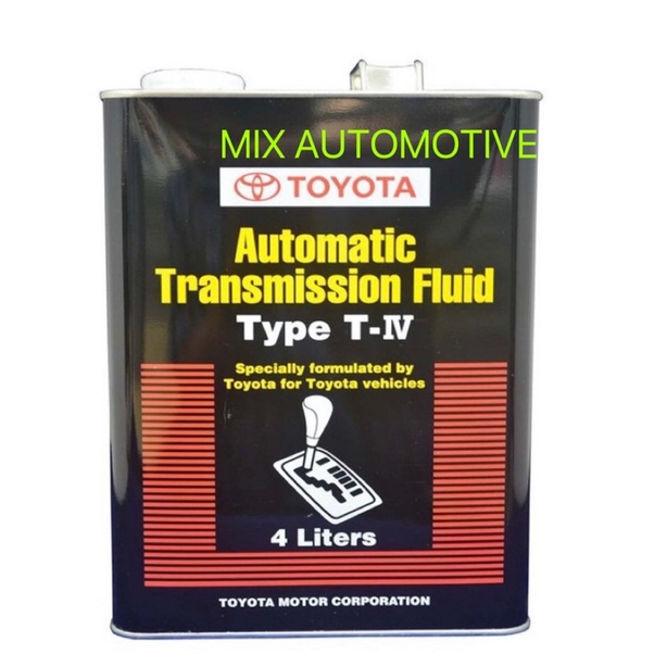 TOYOTA GENUINE ATF TYPE T-IV AUTO GEAR BOX OIL TRANSMISSION FLUID ...