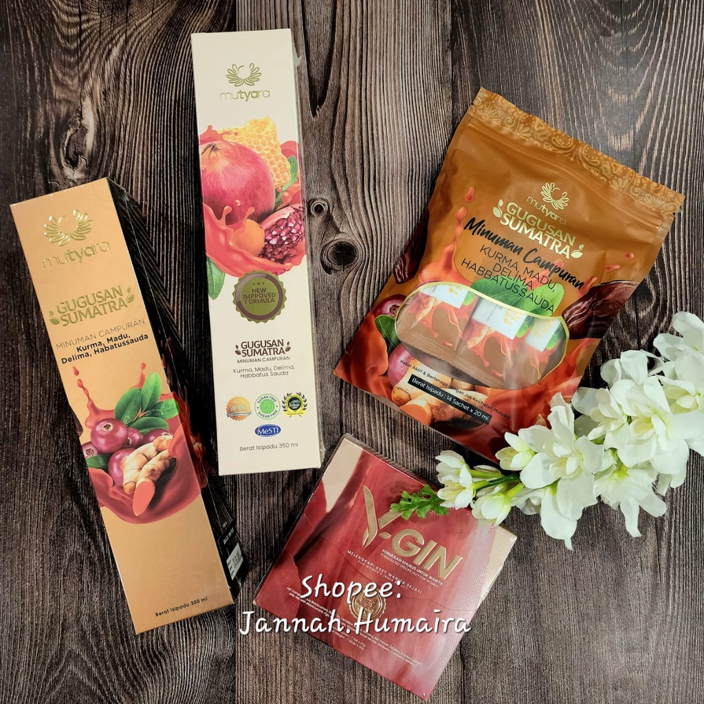 Jamu Mutyara Botol 350ml, Sugar Free, V-gin Vgin By Tya Arifin Original ...
