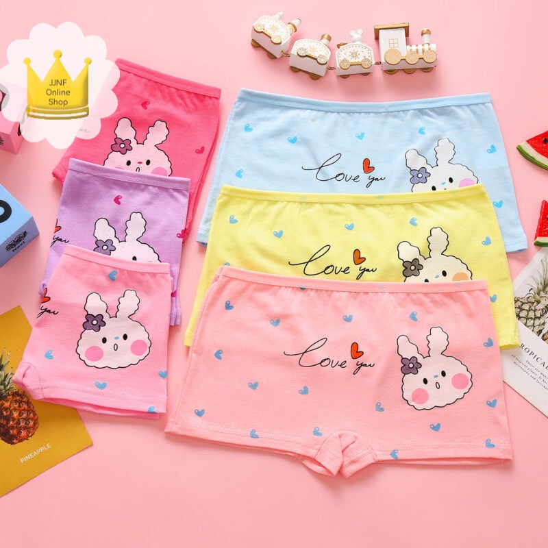 (3 pcs)Kids Boxer Cotton Cute & Fun Cartoon Printed Boxers Panties ...