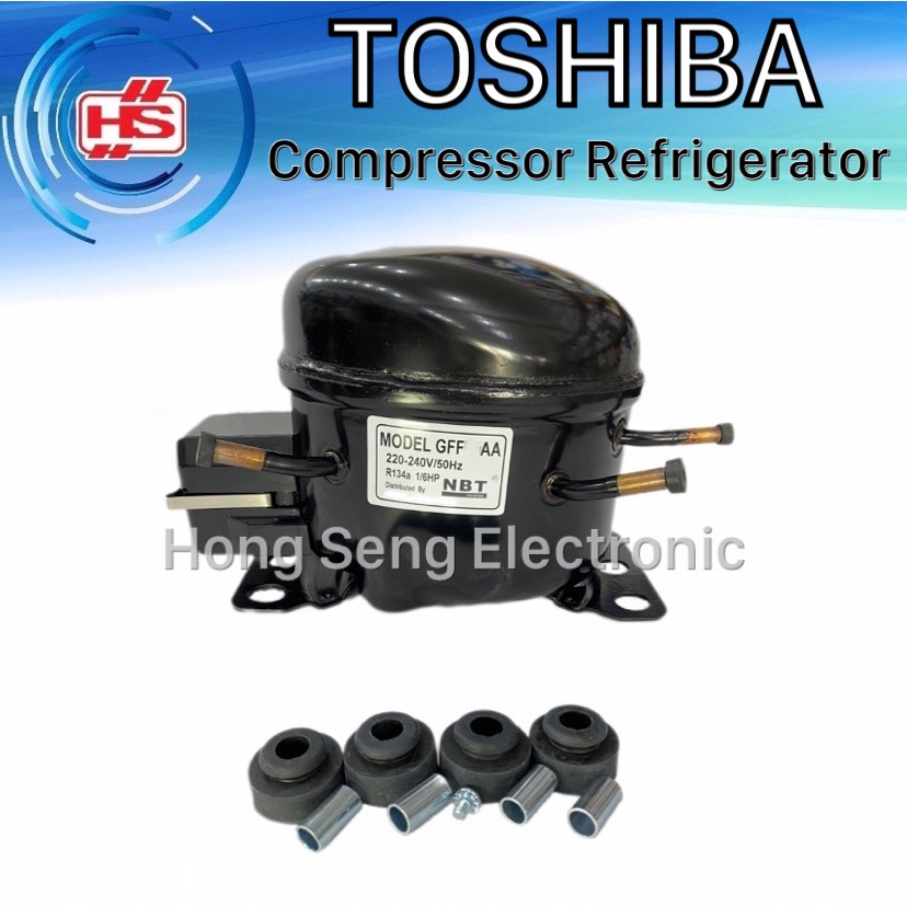 TOSHIBA GR-R25MPT GR-R31MPD 66AA Compressor R134a Commercial ...
