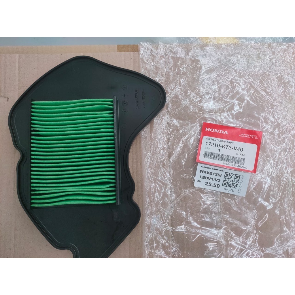 100% Original Air Filter For Honda Wave 125i | Shopee Malaysia