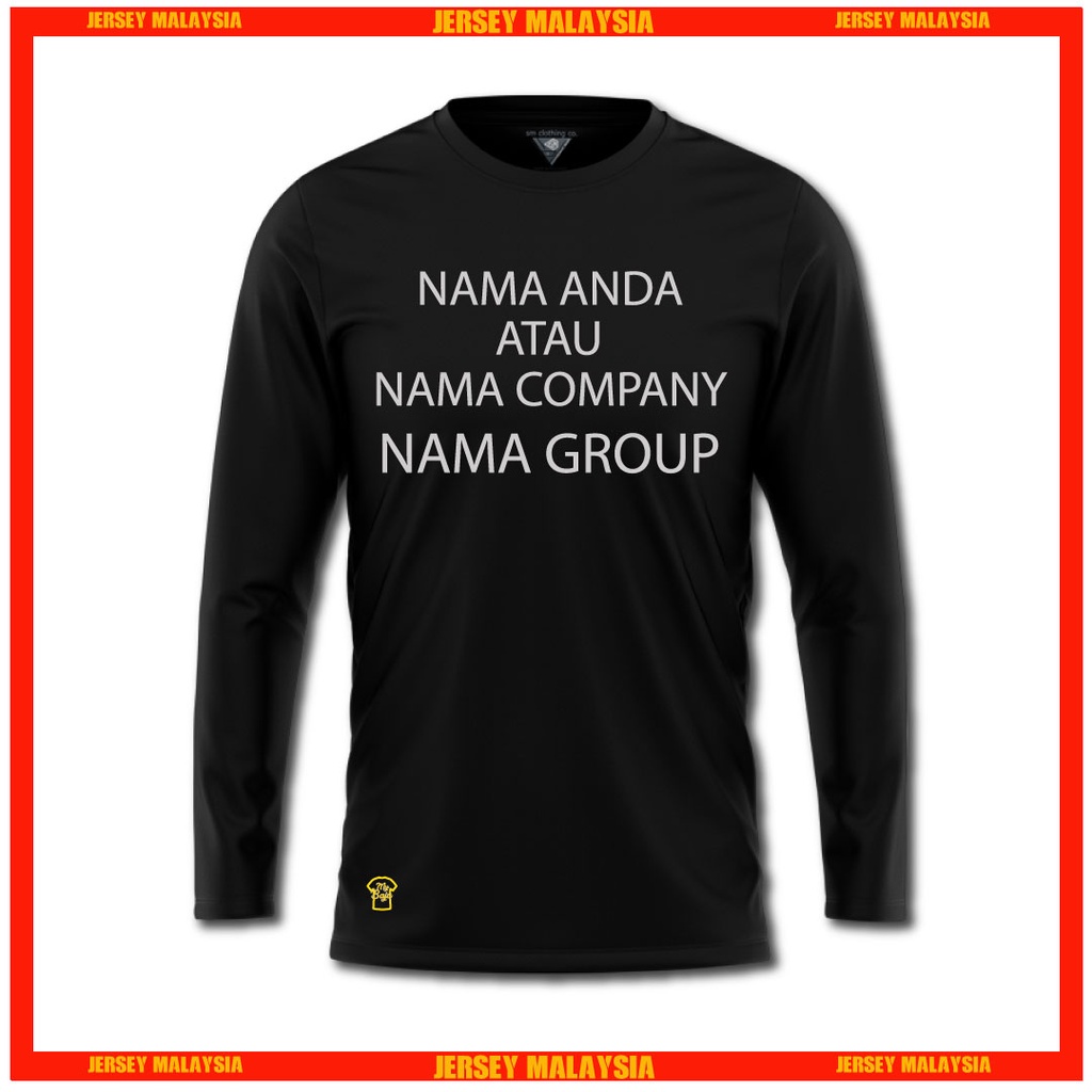 Tshirt custom nama sendiri atau nama company atau nama group ...