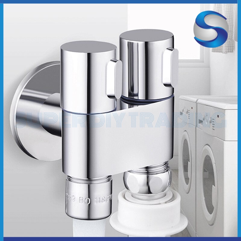 Wall-Mount Dual Angle Valve | Shopee Malaysia