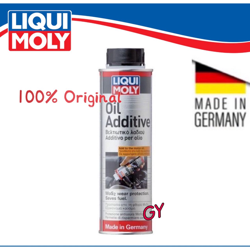 Liqui Moly Mos2 Oil Additive Engine Treatment 300ml 2023 | Shopee Malaysia