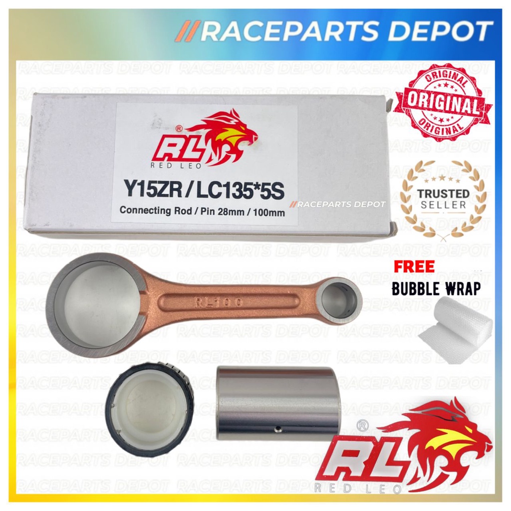 RED LEO Forged Con Rod Complete Set ( Y15zr/Lc4speed/Lc4speed/Y16zr ...