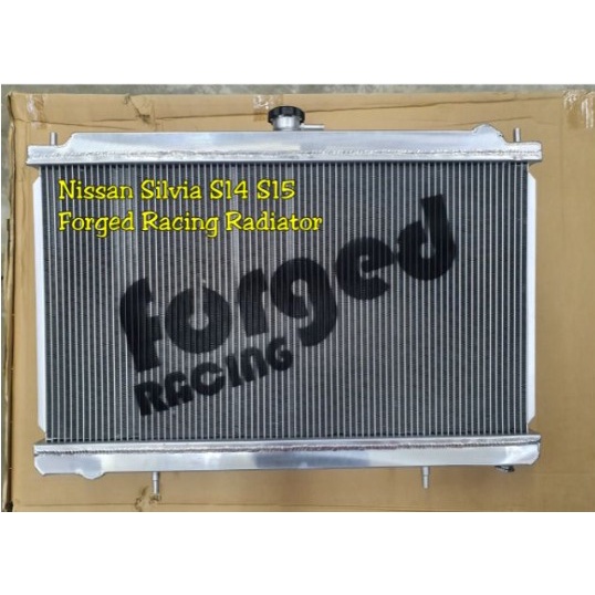 Forged Racing 2ROW Fully Aluminium Radiator for Nissan silvia s14 s15 ...