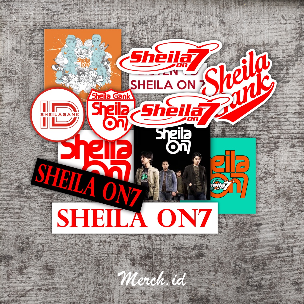 Sheila ON 7 band stickers / Sticker Pack | Shopee Malaysia