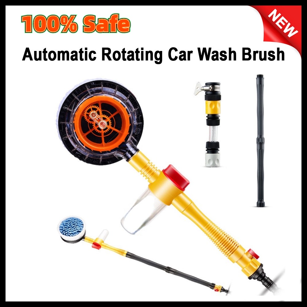 High Quality Automatic Rotating Car Wash Brush 360° Auto Spin Cleaning ...