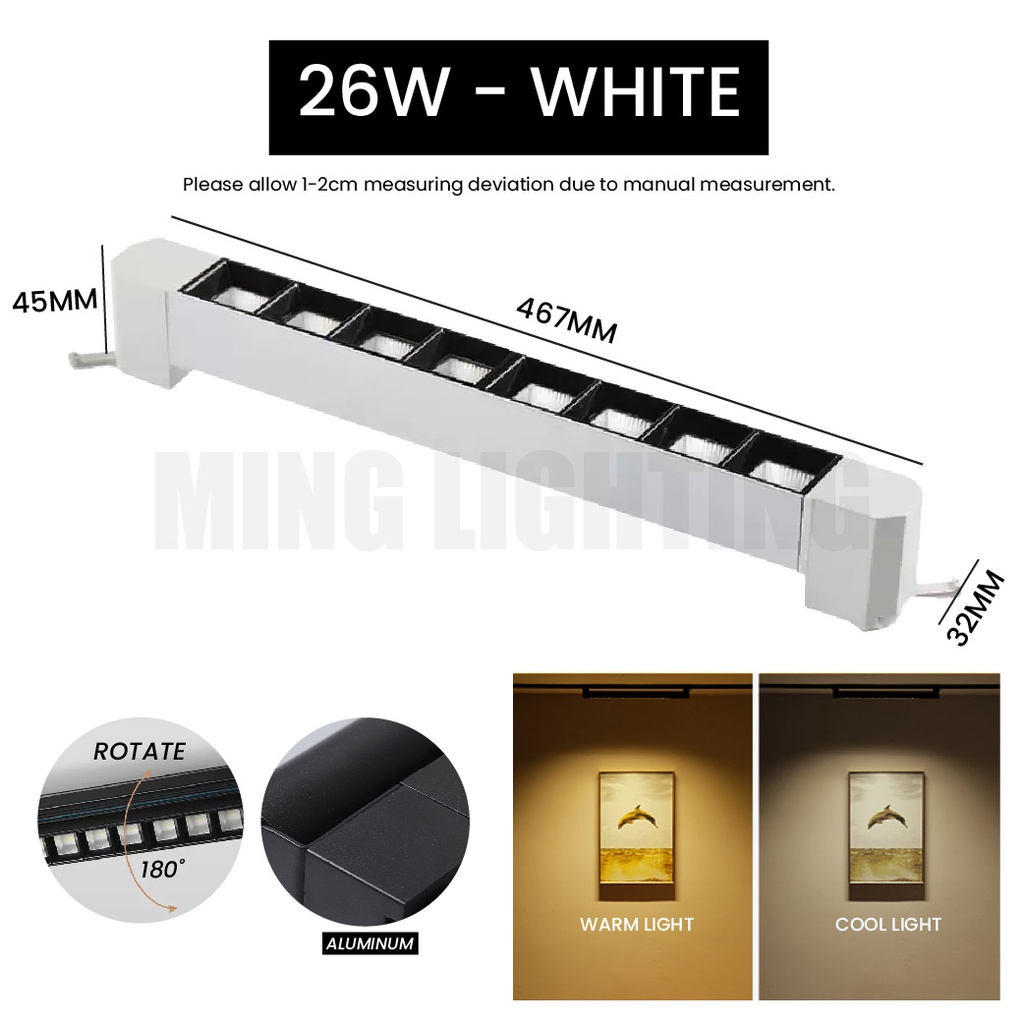 LED 12W 26W Track Light Bar HSL-033 Tracklight Linear Lights Spotlight ...