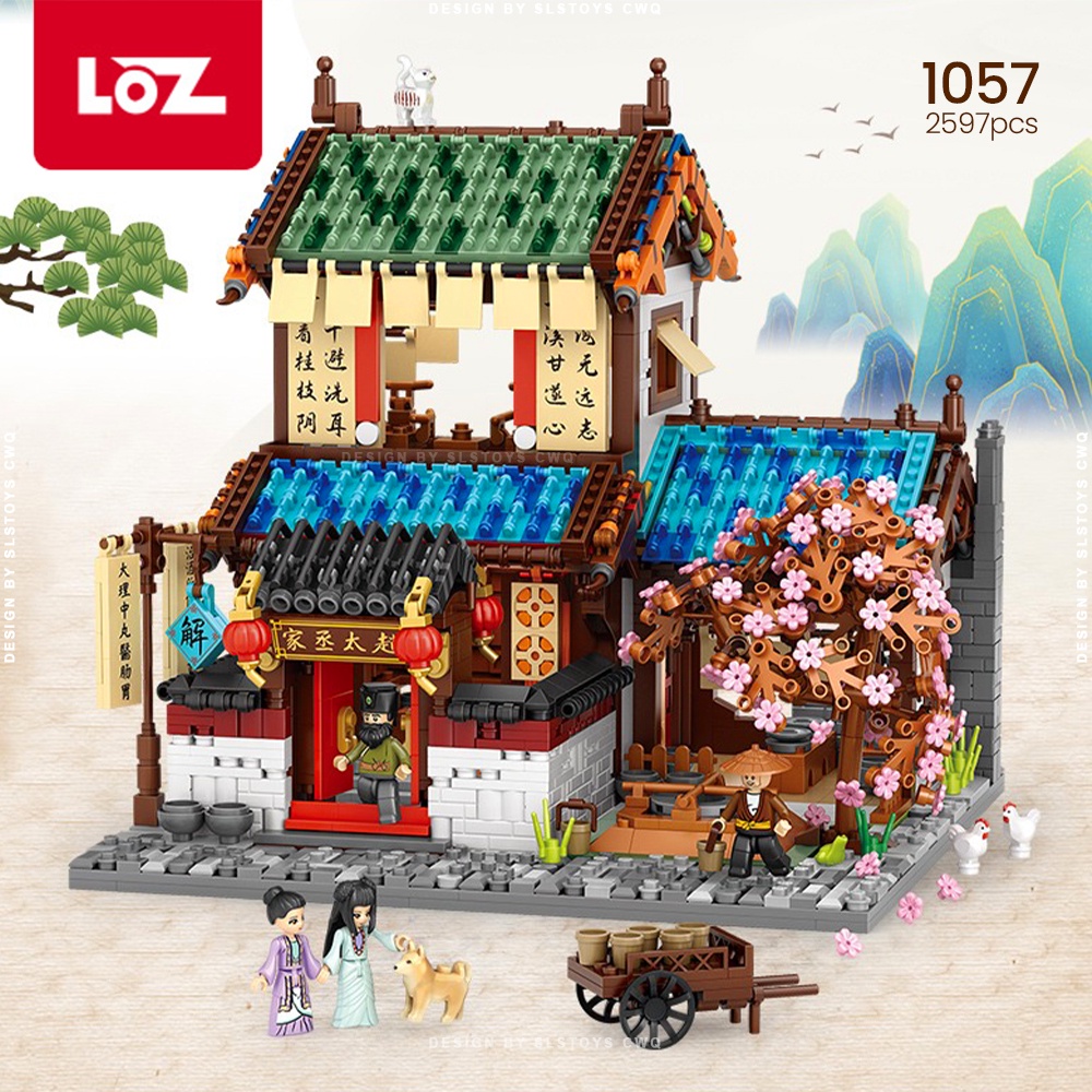 LOZ IDEAS Mini Block Chinese Ancient Architecture China Trend ...