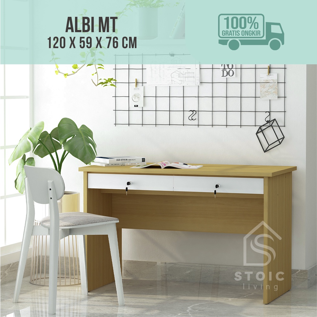 Stoic Living - ALBI Mt120S Minimalist Aesthetic - Writing Desk Study ...