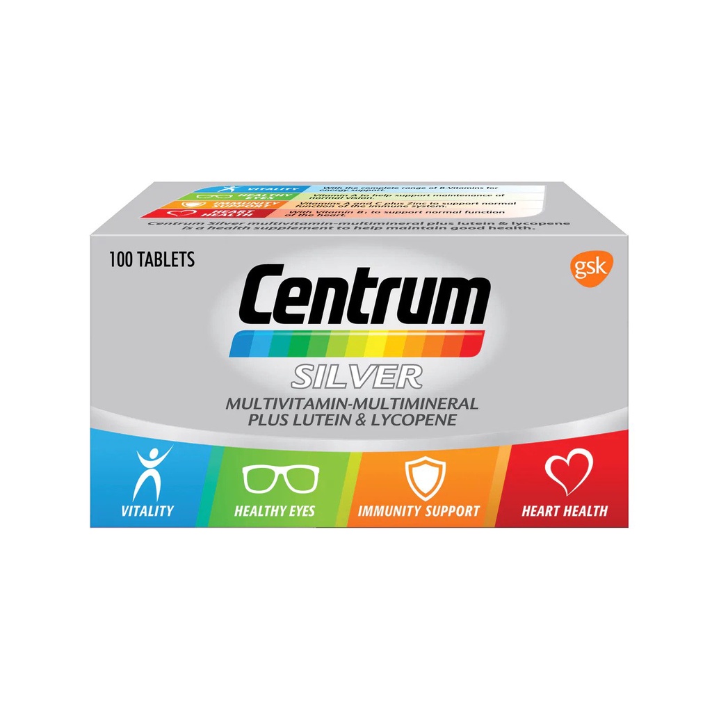 CENTRUM SILVER MULTIVITAMIN 30'S (EXP 03/2024) | Shopee Malaysia