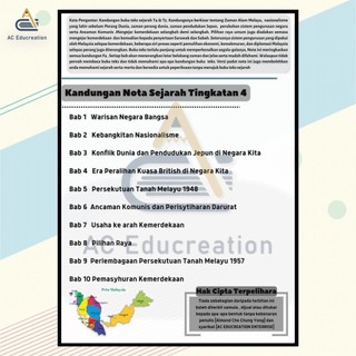 SPM SEJARAH TINGKATAN 4-5 KSSM NOTA LENGKAP [Malay Version] #NOTA ...