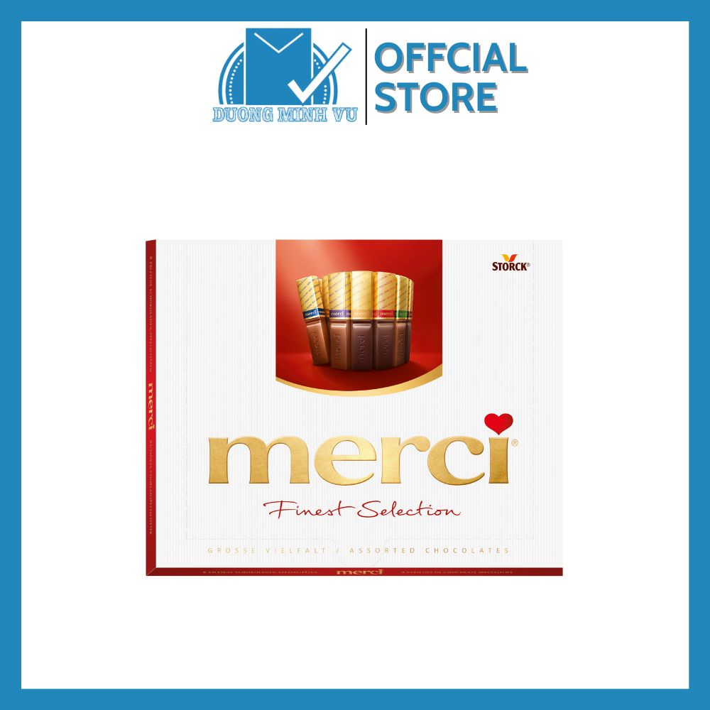 Merci Finest Selection Chocolate Mixed Chocolate 250g | Shopee Malaysia
