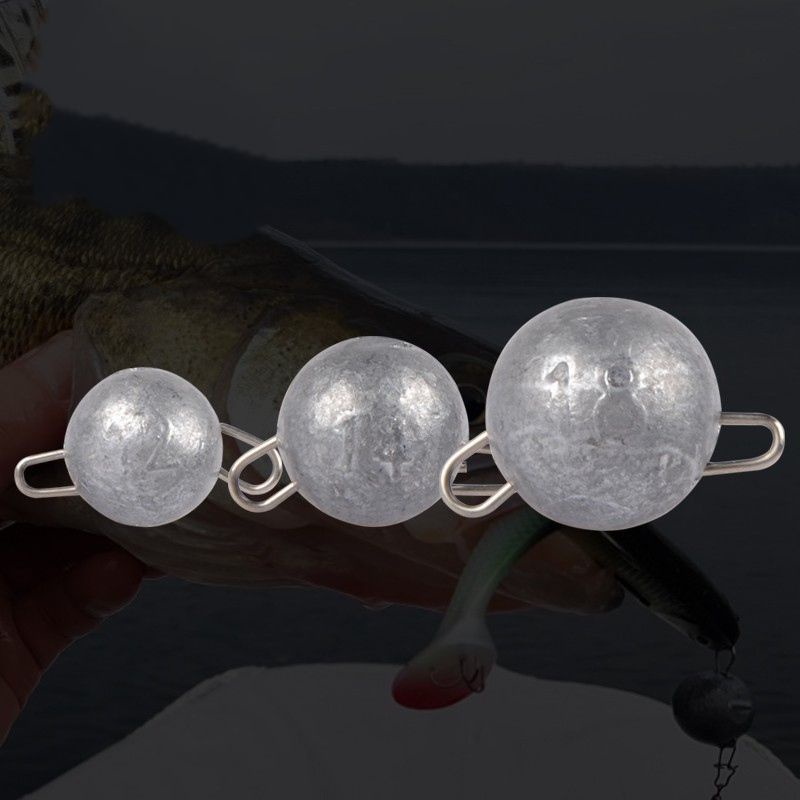 Jighead Lead , Round Lead Singker , soft bait singker batu pemberat ...