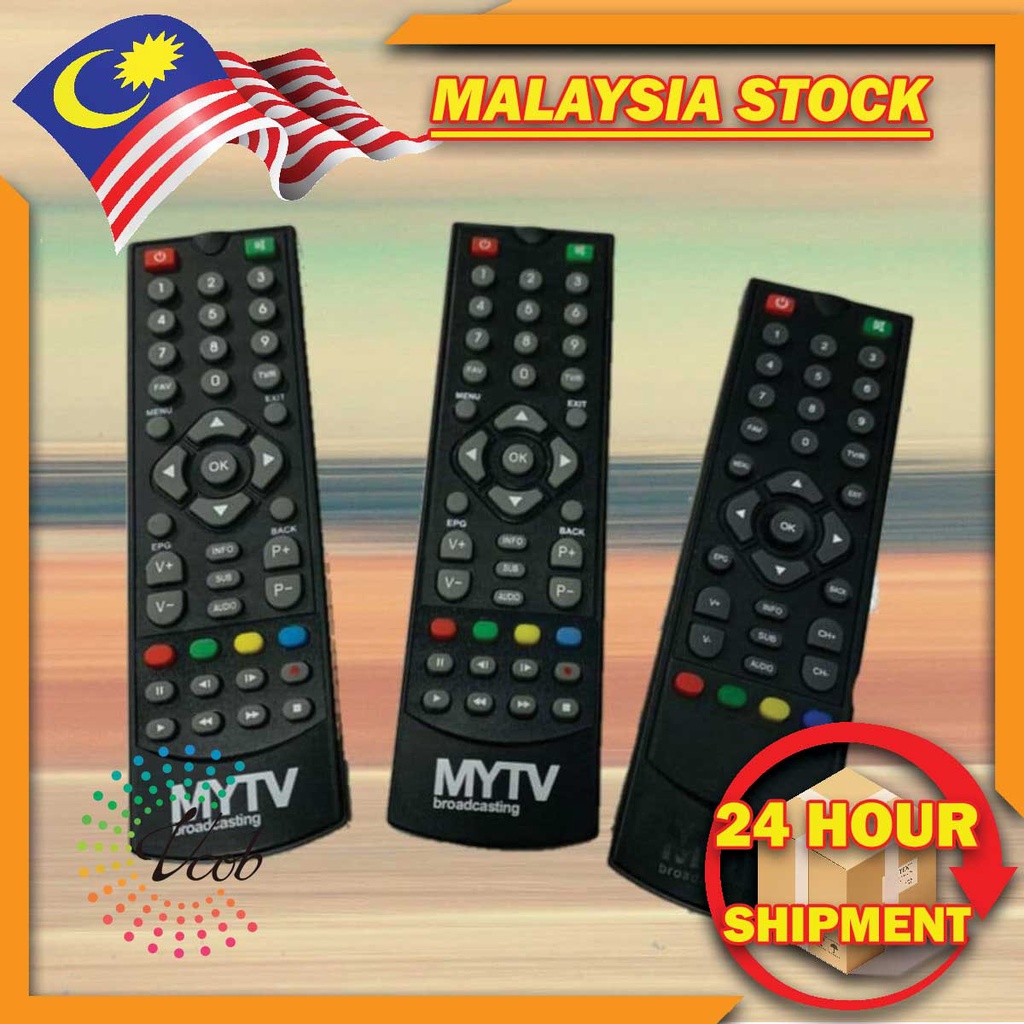 MYTV Remote Control MYTV Government Digital Decoder Khas Untuk Edaran ...