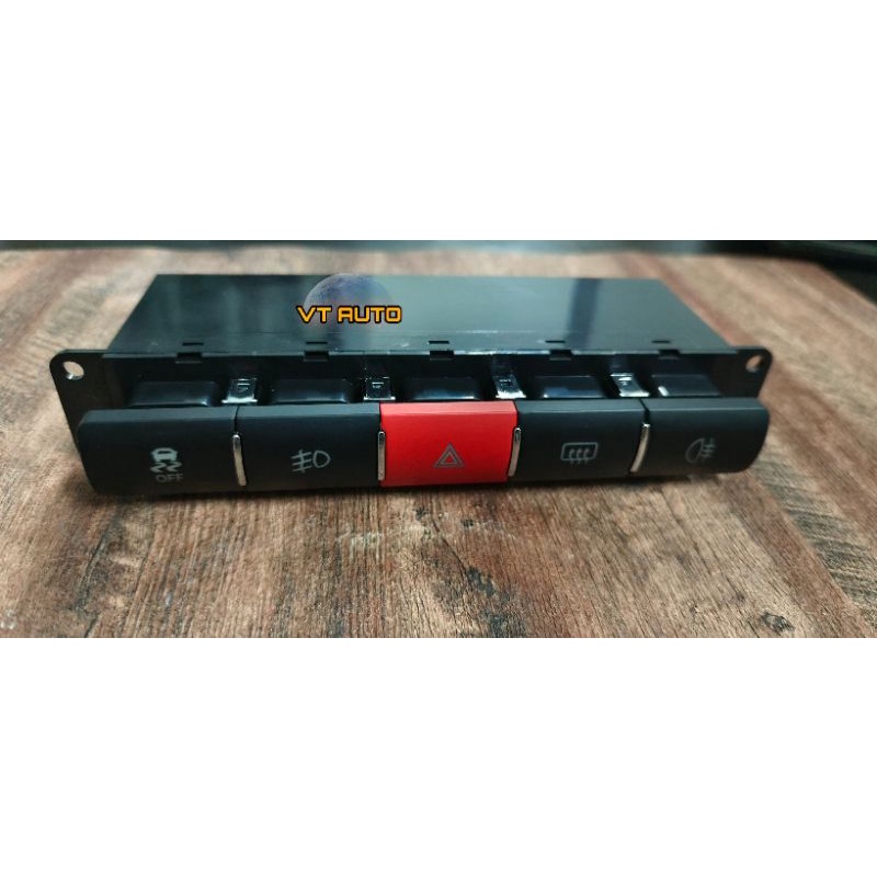 ORIGINAL PROTON EXORA - SWITCH DOUBLE SIGNAL / HEATER / HAZARD (1PC ...