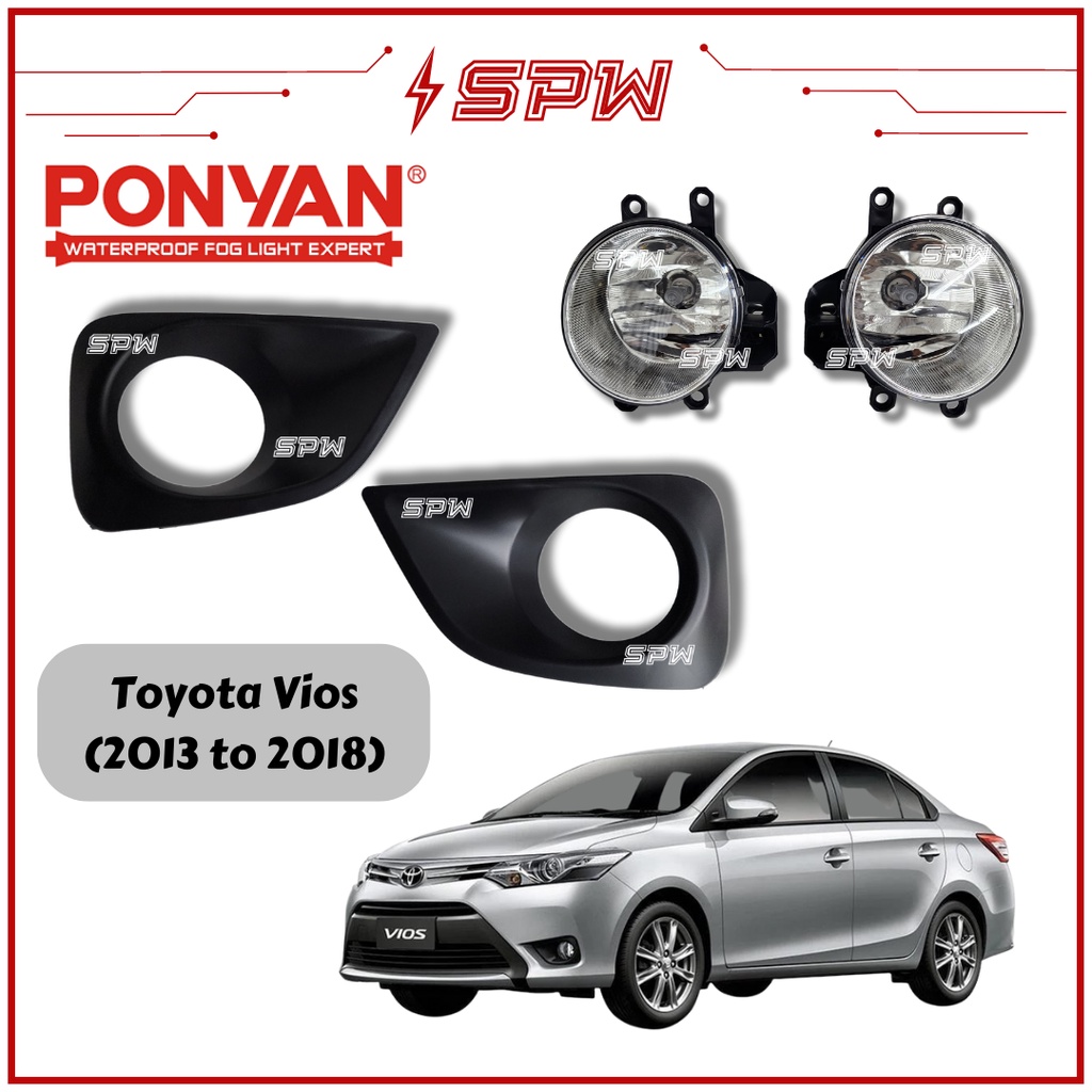 Toyota Vios NCP150 Fog Lamp Fog Light Spot Light Pentair Ponyan Foglamp ...