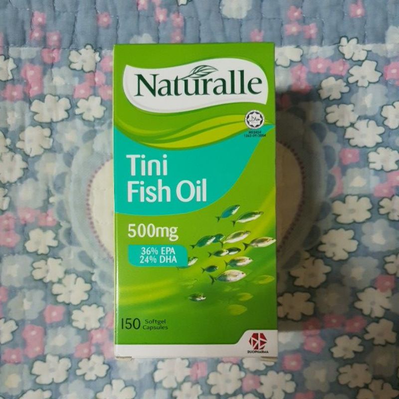 Naturalle Tini Fish Oil 500mg Softgels 150s (Expiry Date:02/2025 ...