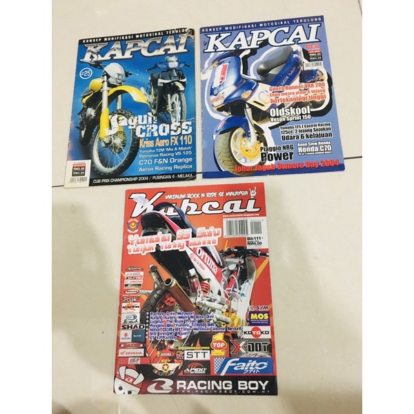 Buku Majalah Kapcai Roda-Roda Wisel PC | Shopee Malaysia