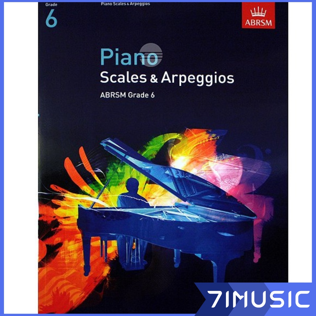 ABRSM Piano Scales & Arpeggios ~ Grade 6 (Old Edition) | Shopee Malaysia
