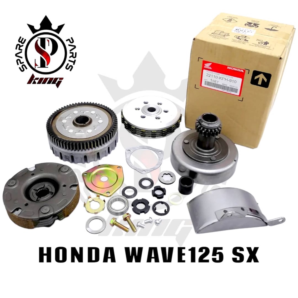 ORIGINAL HONDA WAVE125 WAVE125X WAVE125S W125 WAVE 125 SX AUTO CLUTCH ...