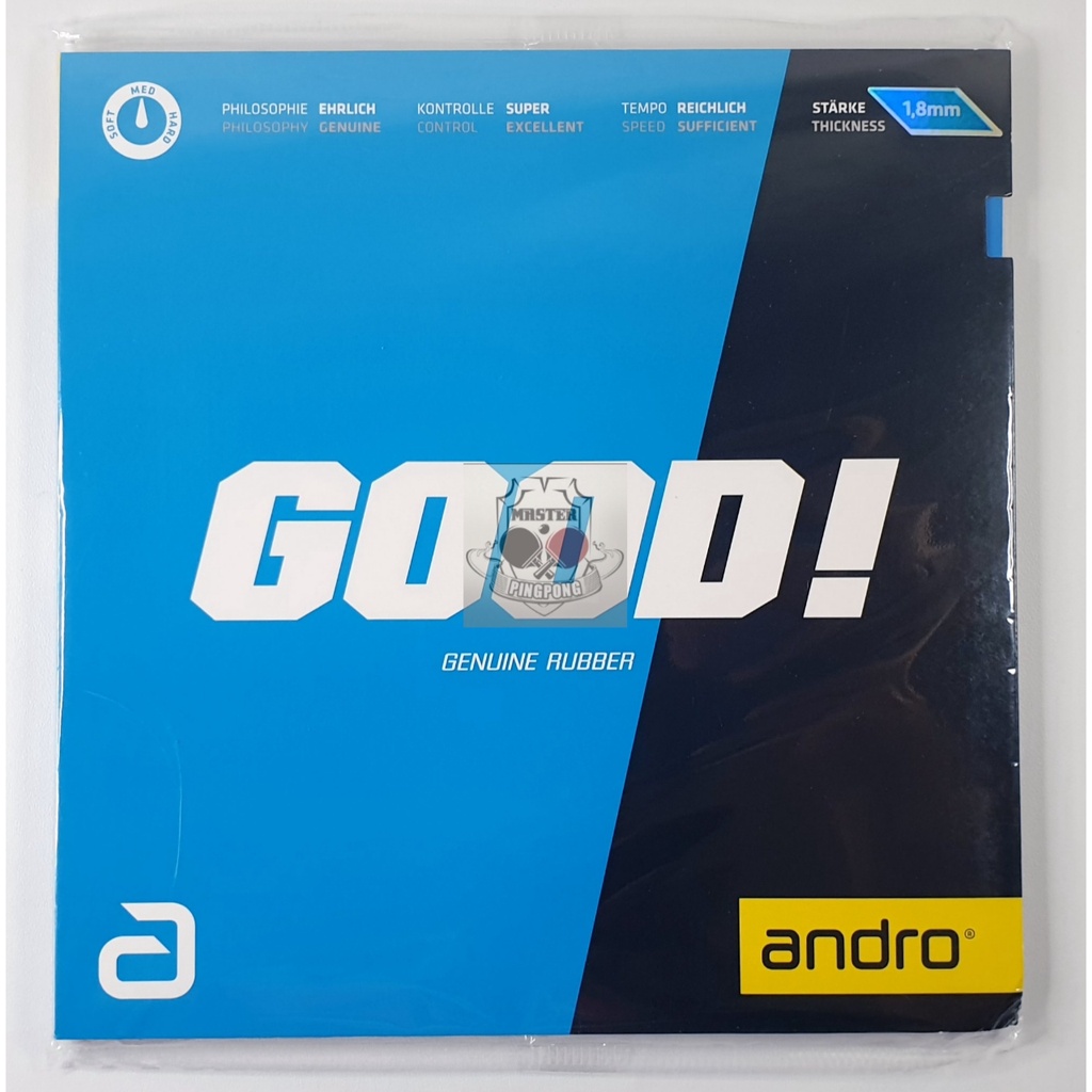 Andro Good BLUE 1.8mm - Andro Allround Rubber Table Tennis Bet Rubber ...