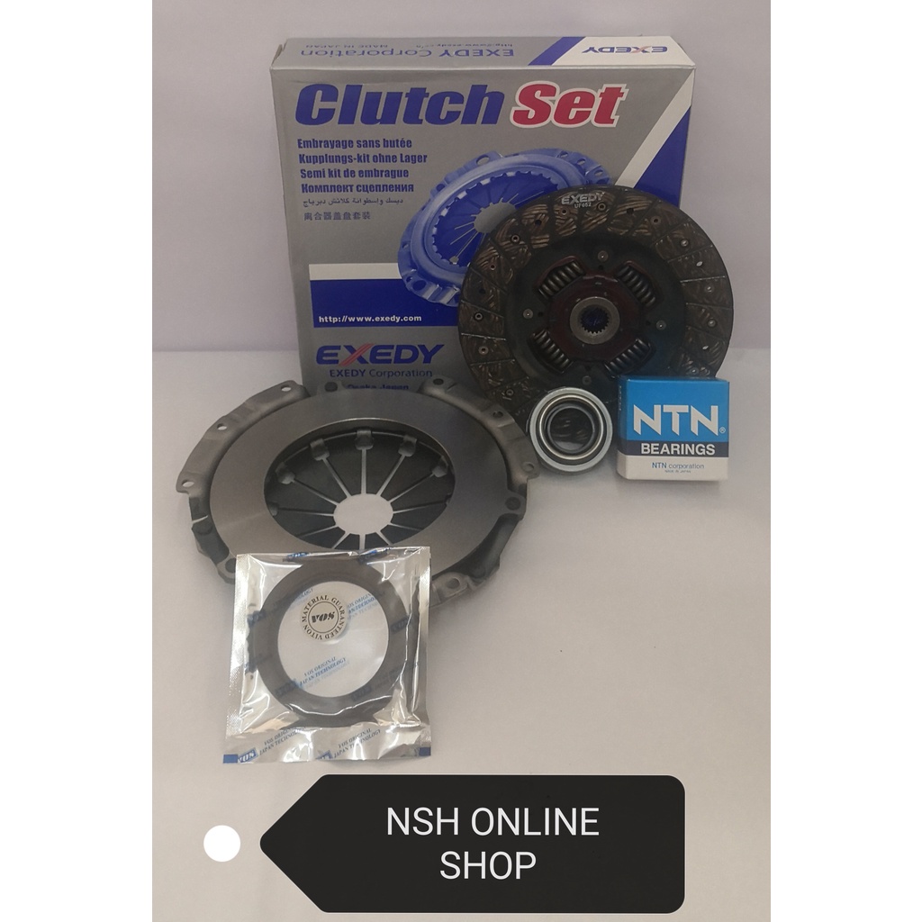 Exedy Daikin Clutch Kit Set+Clutch Bearing+Flywheel Oil Seal (Viton ...