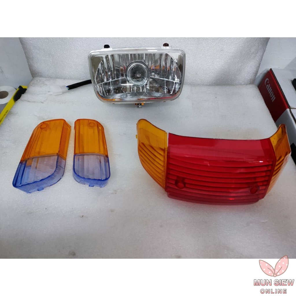 Head Lamp Lampu Depan Front Signal Cover Tail Lamp Cover Depan Belakang ...